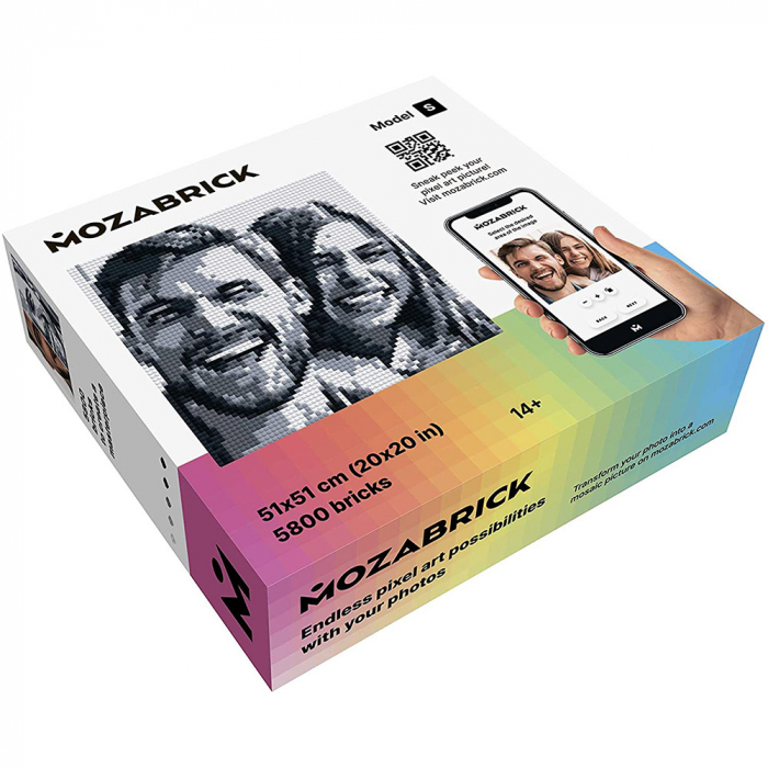 Mozabrick - Tablou lego personalizat DIY 51cm x 51cm | MindBlower
