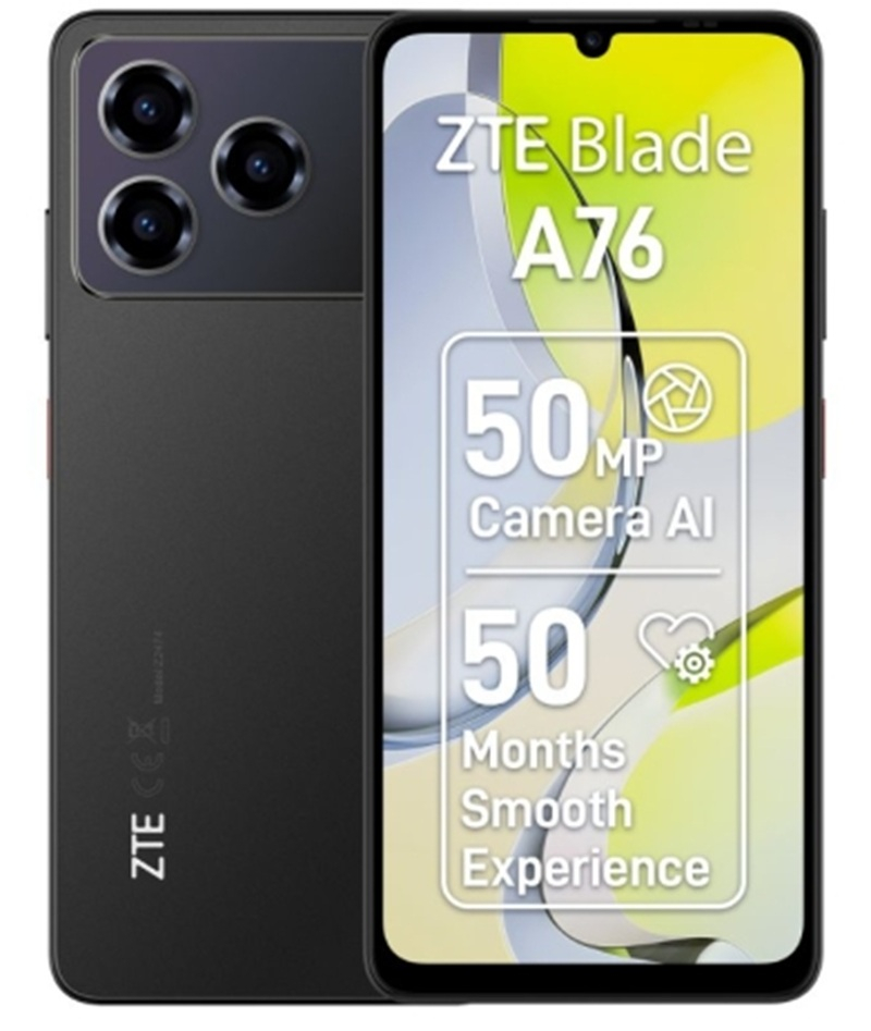 Telefon ZTE Blade A76, 128gb , 4gb ram, Display 6.75", Baterie 5000mAh ...