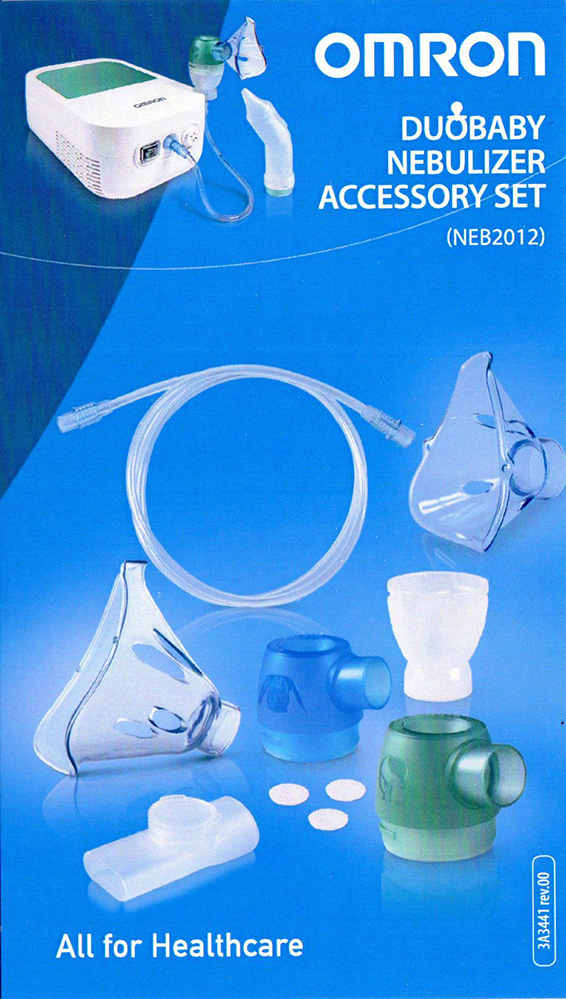 Kit accesorii nebulizator Omron DuoBaby (piese superioare, fluturas ...