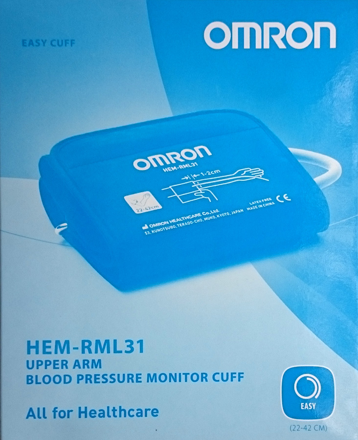 Manseta Omron Easy Cuff L (22-42 cm) HEM-RML31 pentru tensiometrele ...