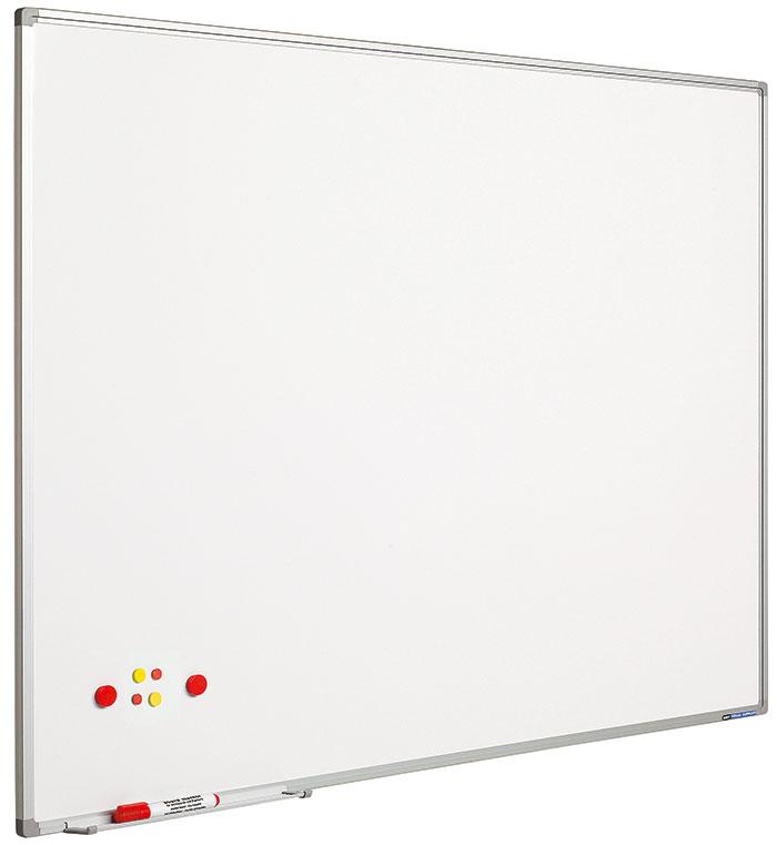 Tabla alba magnetica 60 x 90 cm, profil aluminiu SL, SMIT