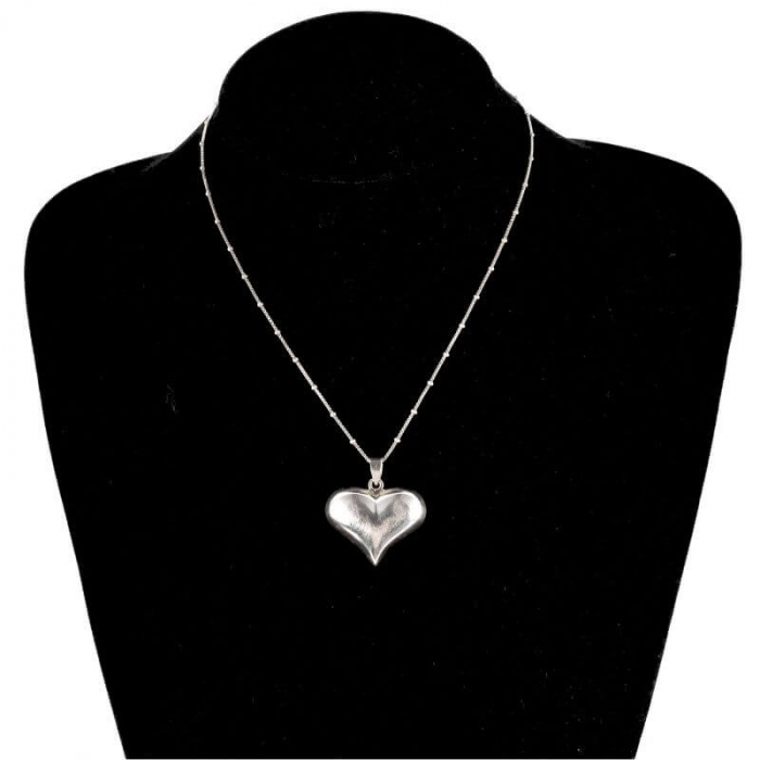 Pandantiv argint inima