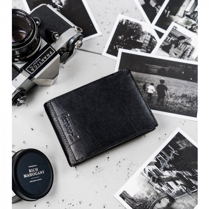 Portofel barbati din piele naturala Cavaldi N992-NAD-BOX-1489 BL