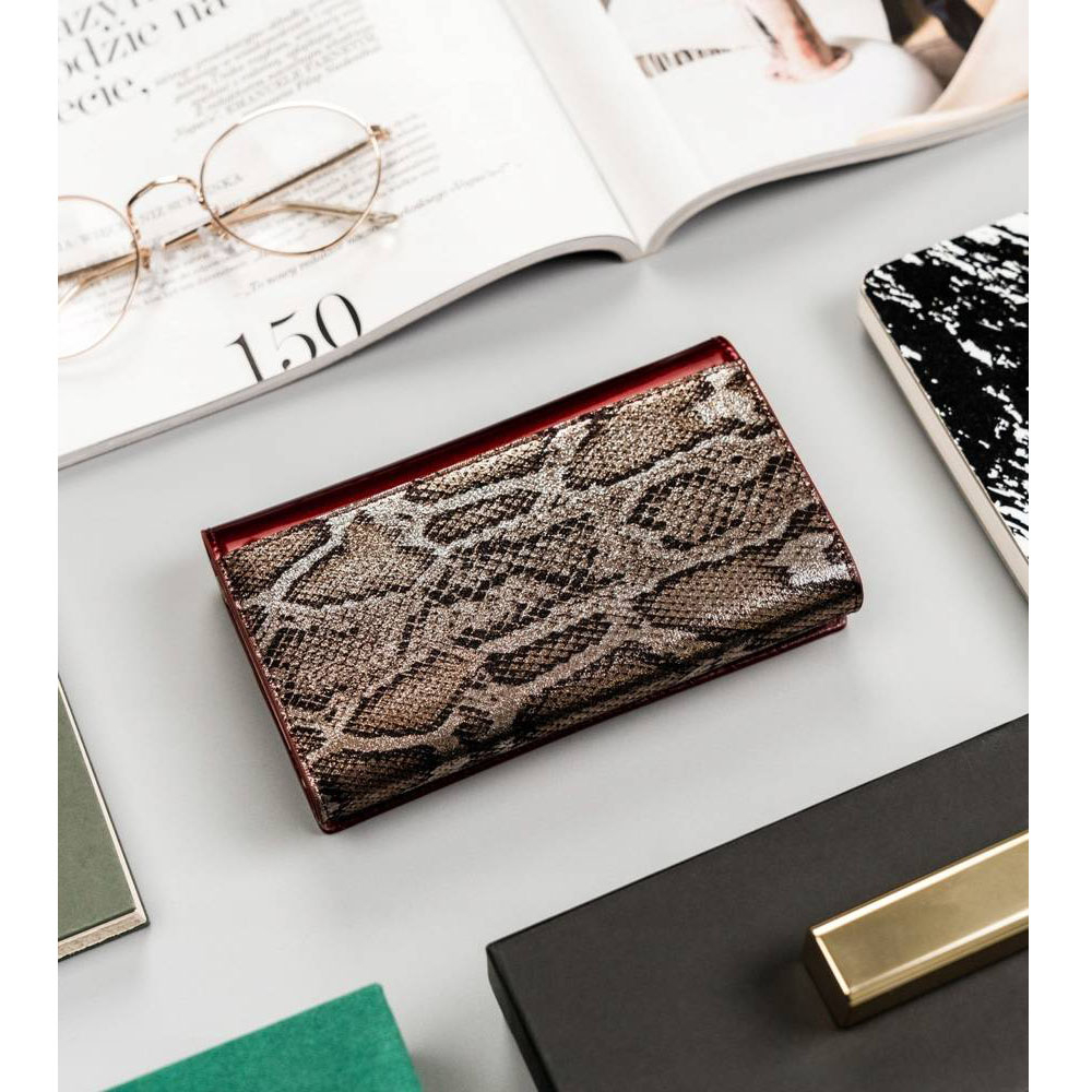 Portofel dama din piele naturala Peterson PTN BS-466