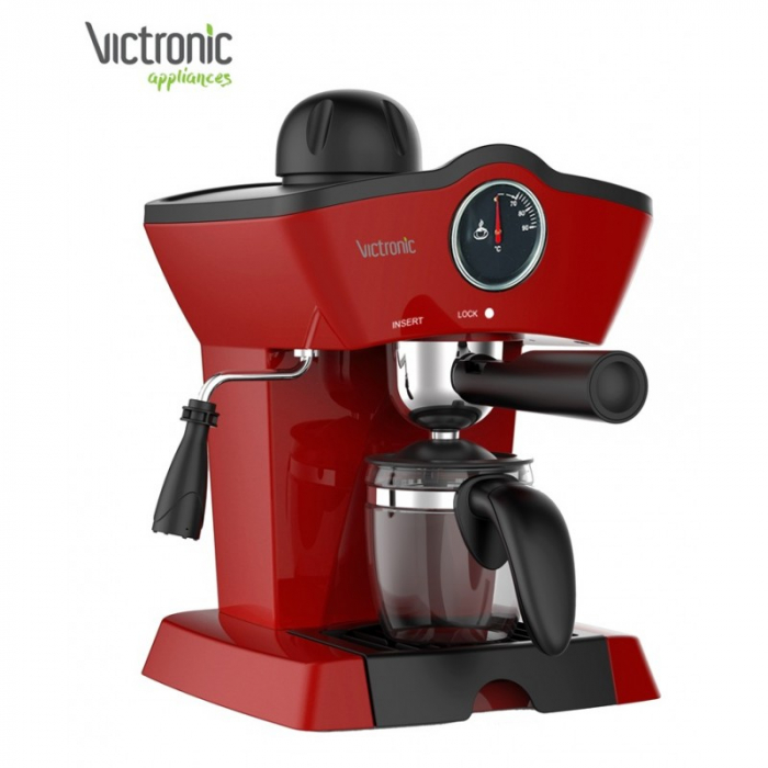Espressor, 3.5 bar, 800 W, 250 ml, Victronic VC3612