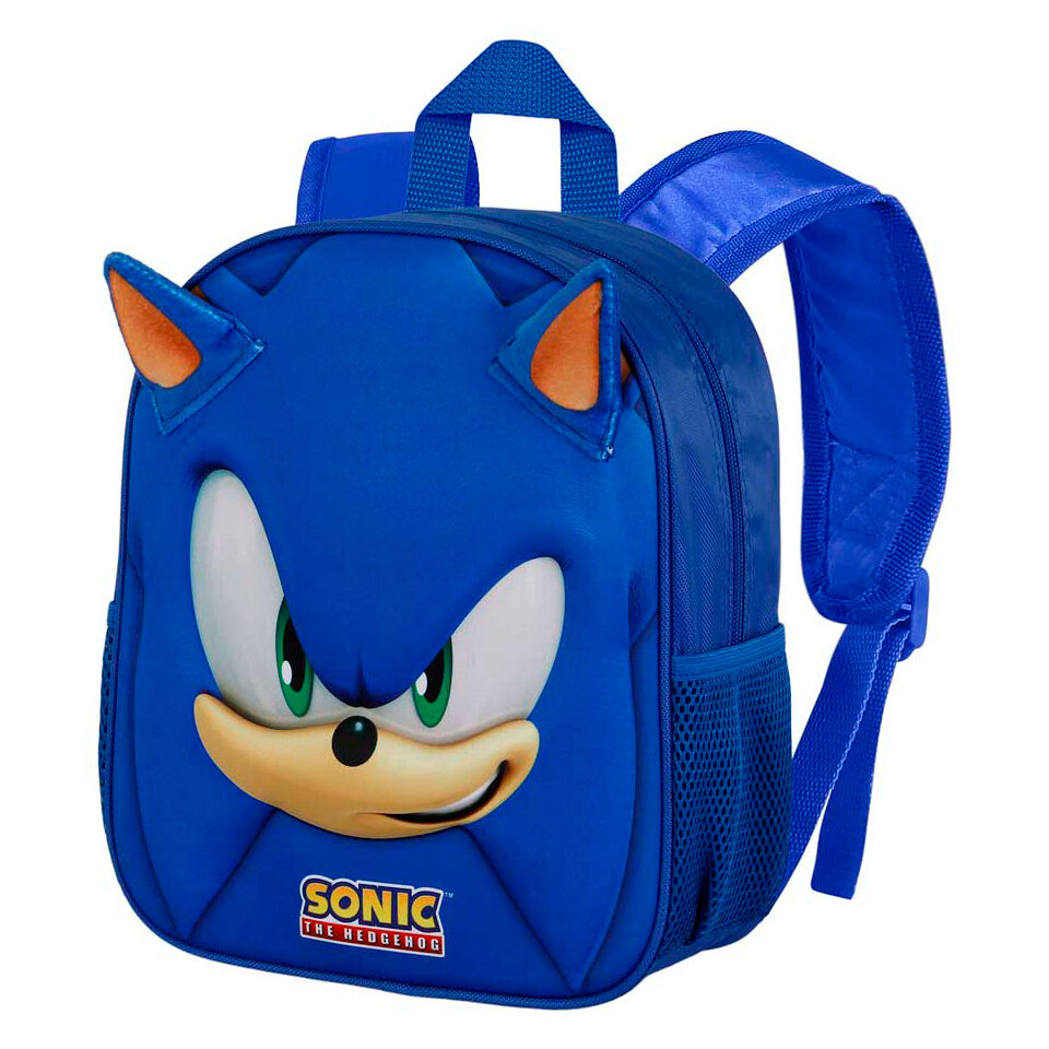 Rucsac 3D Face Sonic the Hedgehog 31 cm