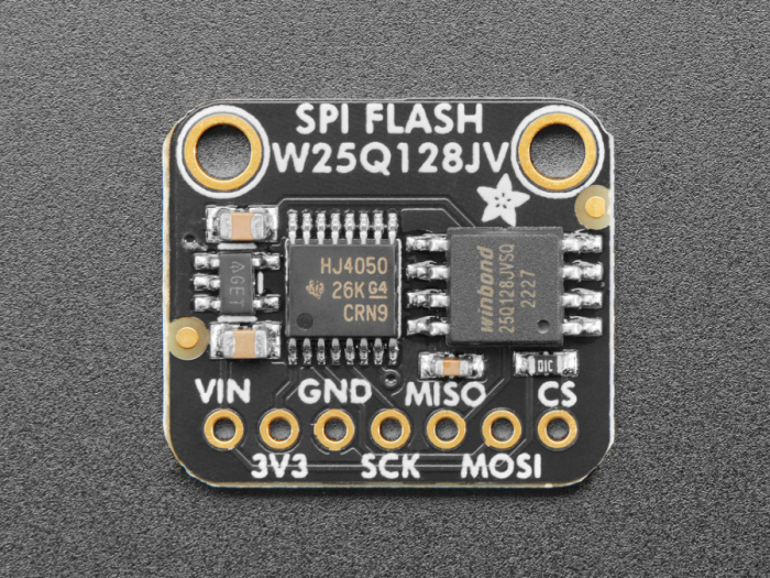Breakout Adafruit Spi Flash W25q128 128 Mb 16 Mb