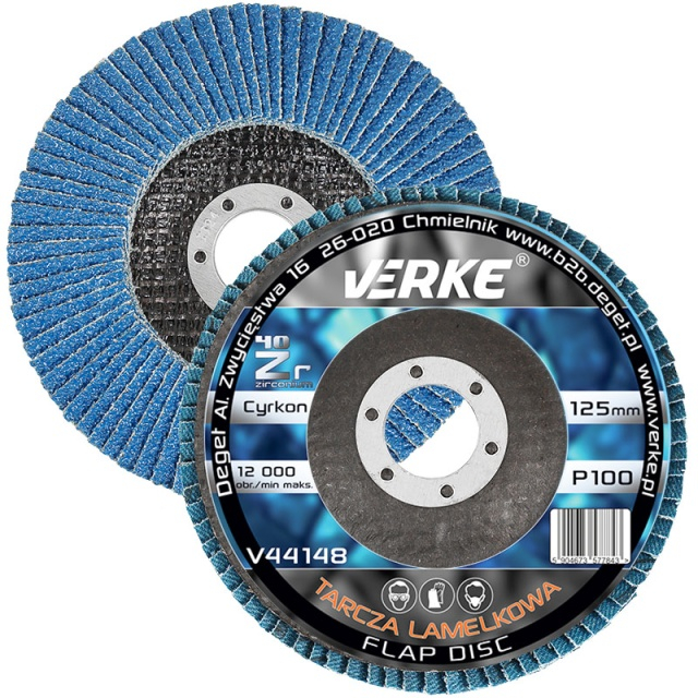 Disc lamelar pentru lemn 152mm P100 VERKE