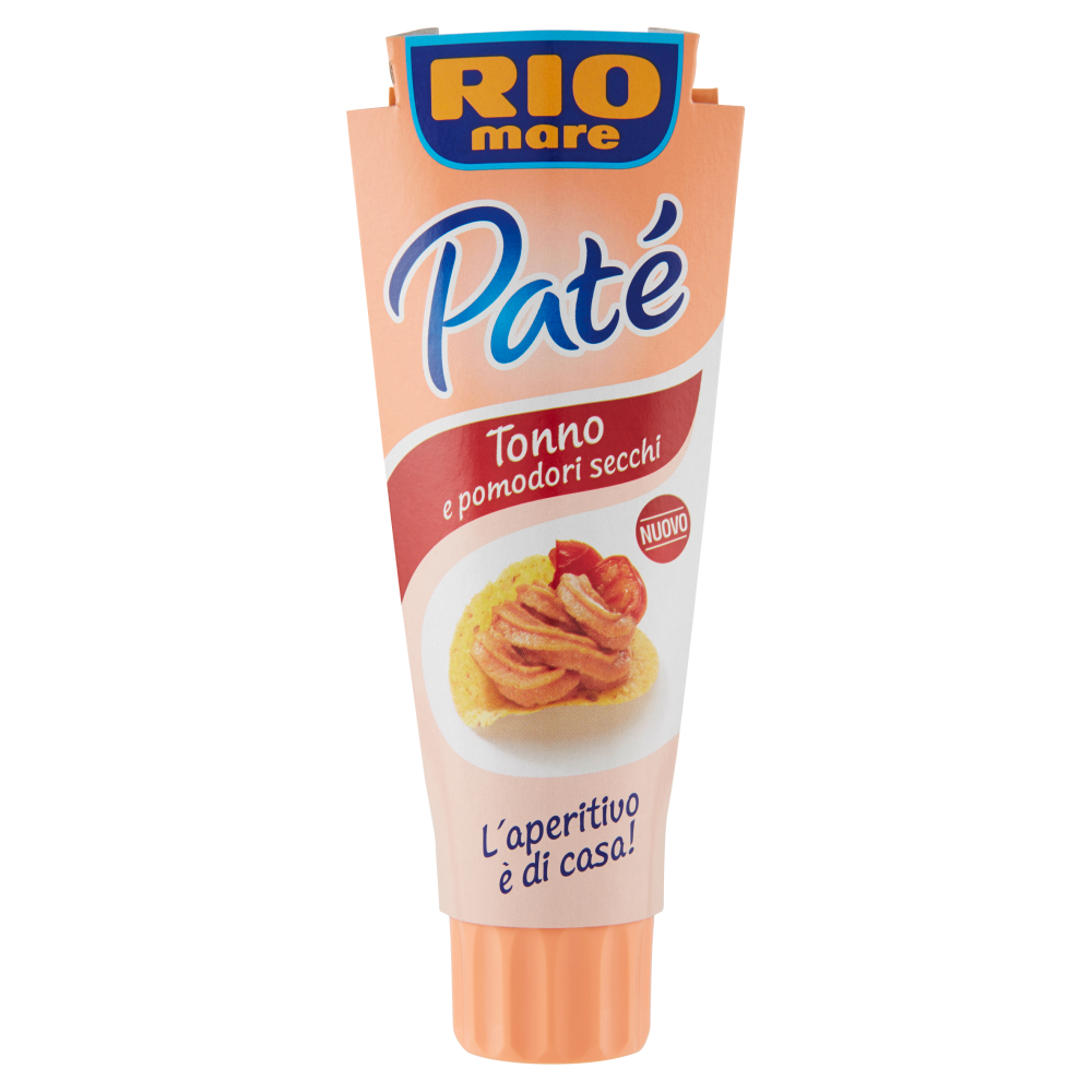 RIO MARE PATE TONNO E POMODORI SECCHI, 100G