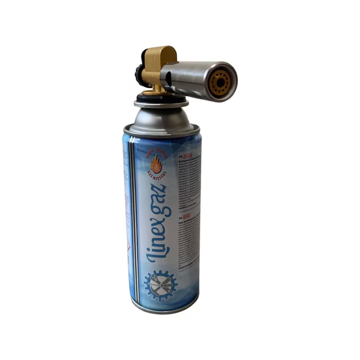 Cap Arzator Si Butelii Gaz Cu Aprindere Piezo Si Butelie Gaz 227 g