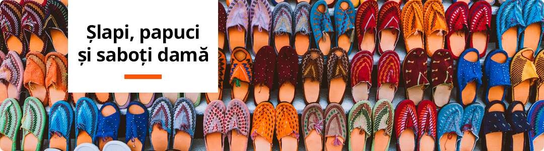 Șlapi, papuci, saboți damă | Descoperă stilul tău - shoemix.ro
