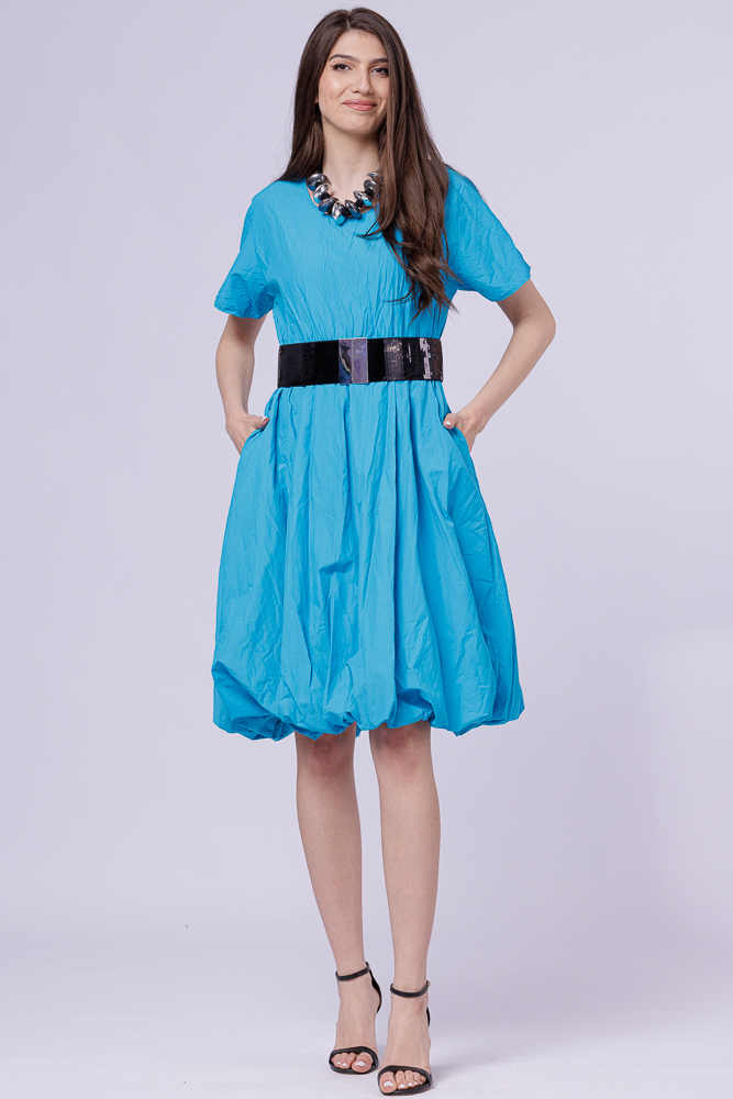 Curea neagra lata de 7.5 cm din material elastic acoperita complet cu ...