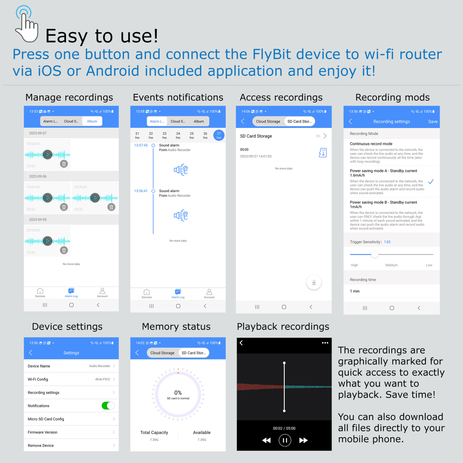 Spy Microphone & Voice Recorder