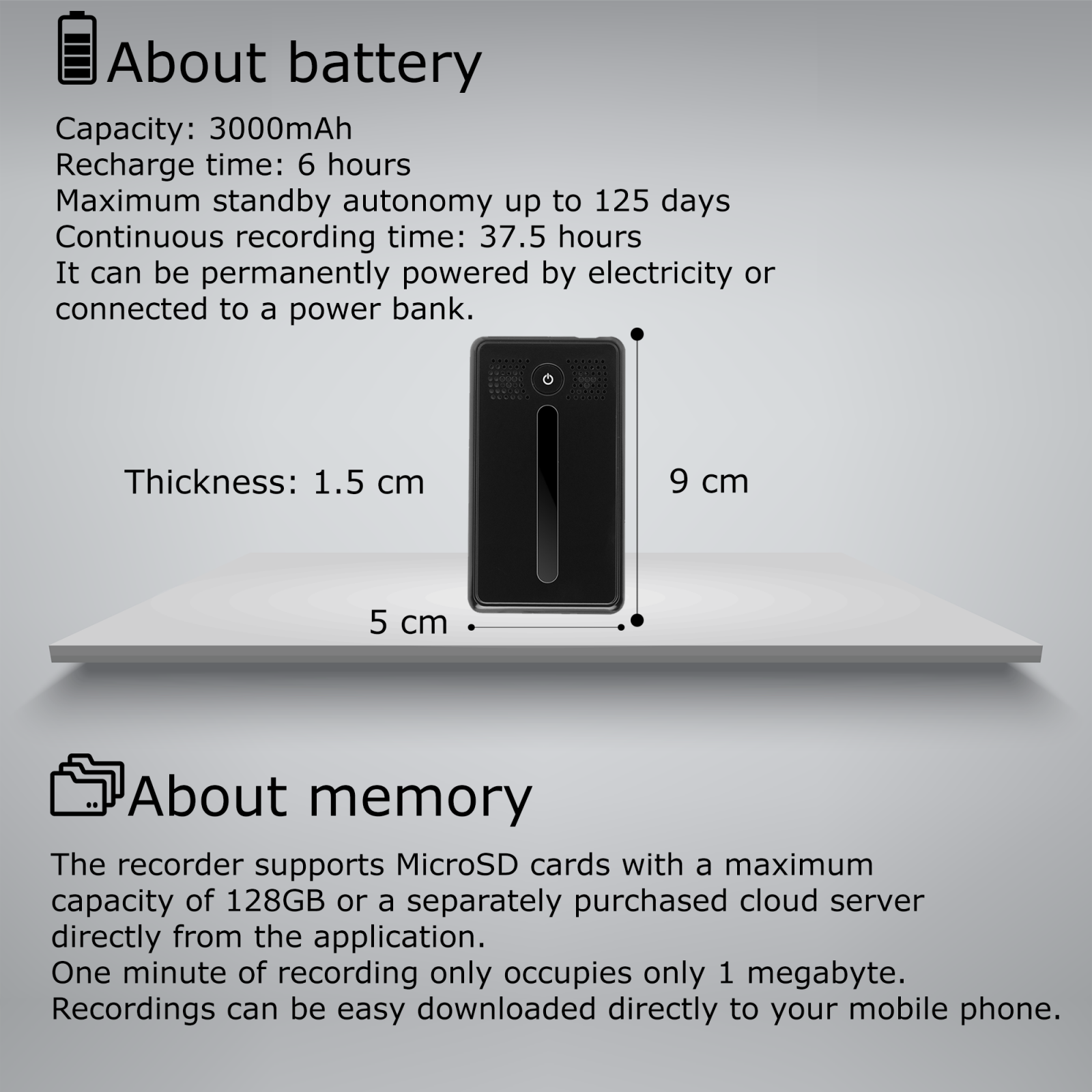 Spy Microphone & Voice Recorder