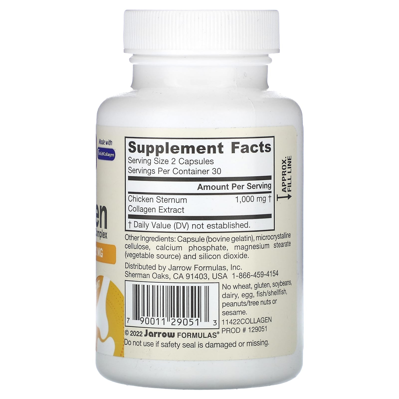 Type II Collagen Complex Bioavailable, Jarrow Formulas