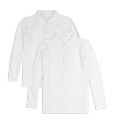 Set 2 bluze polo maneca lunga copii, bleu, TinTin-Shop