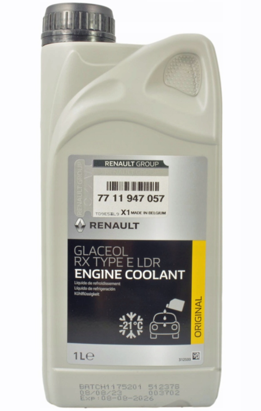 Antigel Renault Glaceol RX Type E - 1 Litru