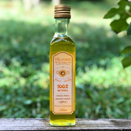 Uleiuri presat la rece, 100% naturale, nefiltrate şi decantate natural ...