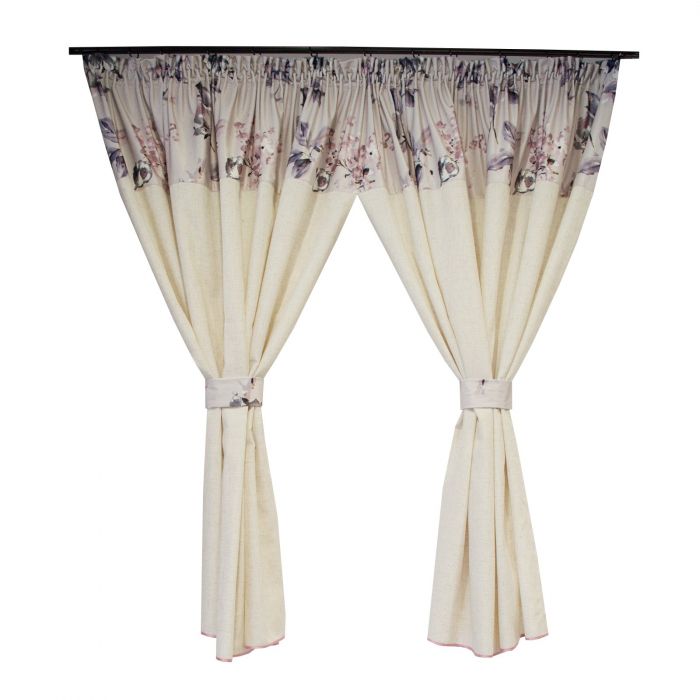 Perdea de bucatarie in rustic, 300x150 cm