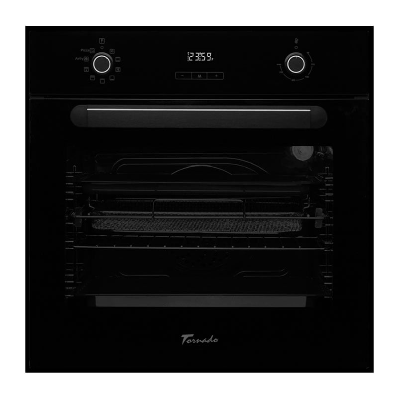 Pachet Cuptor electric incorporabil Tornado Simphony, Negru + Plita ...