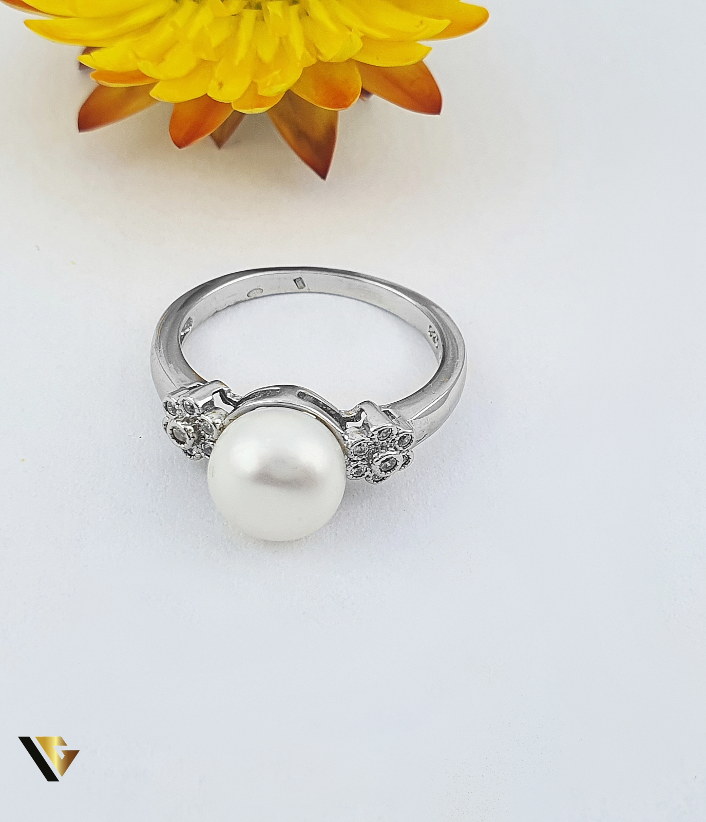 Inel Argint 925, Perla