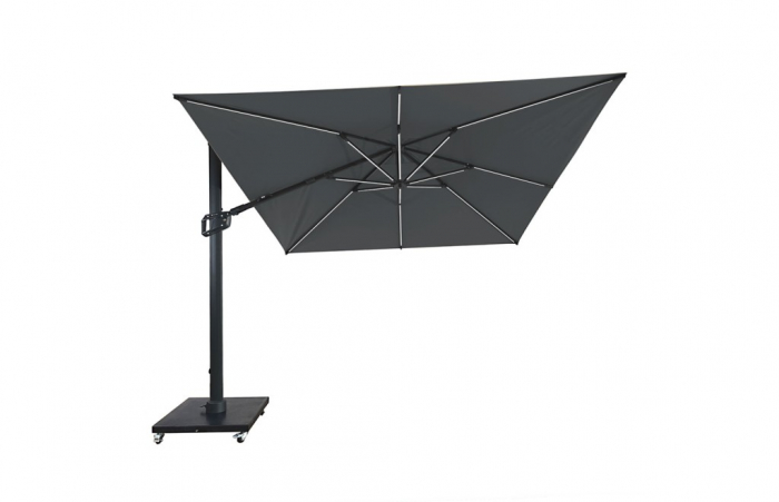 Umbrela de gradina si terasa cu leduri