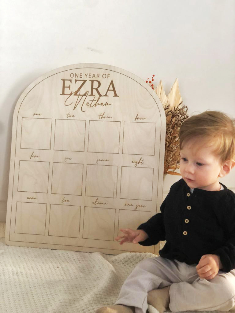 Rama foto Prima Aniversare engleza