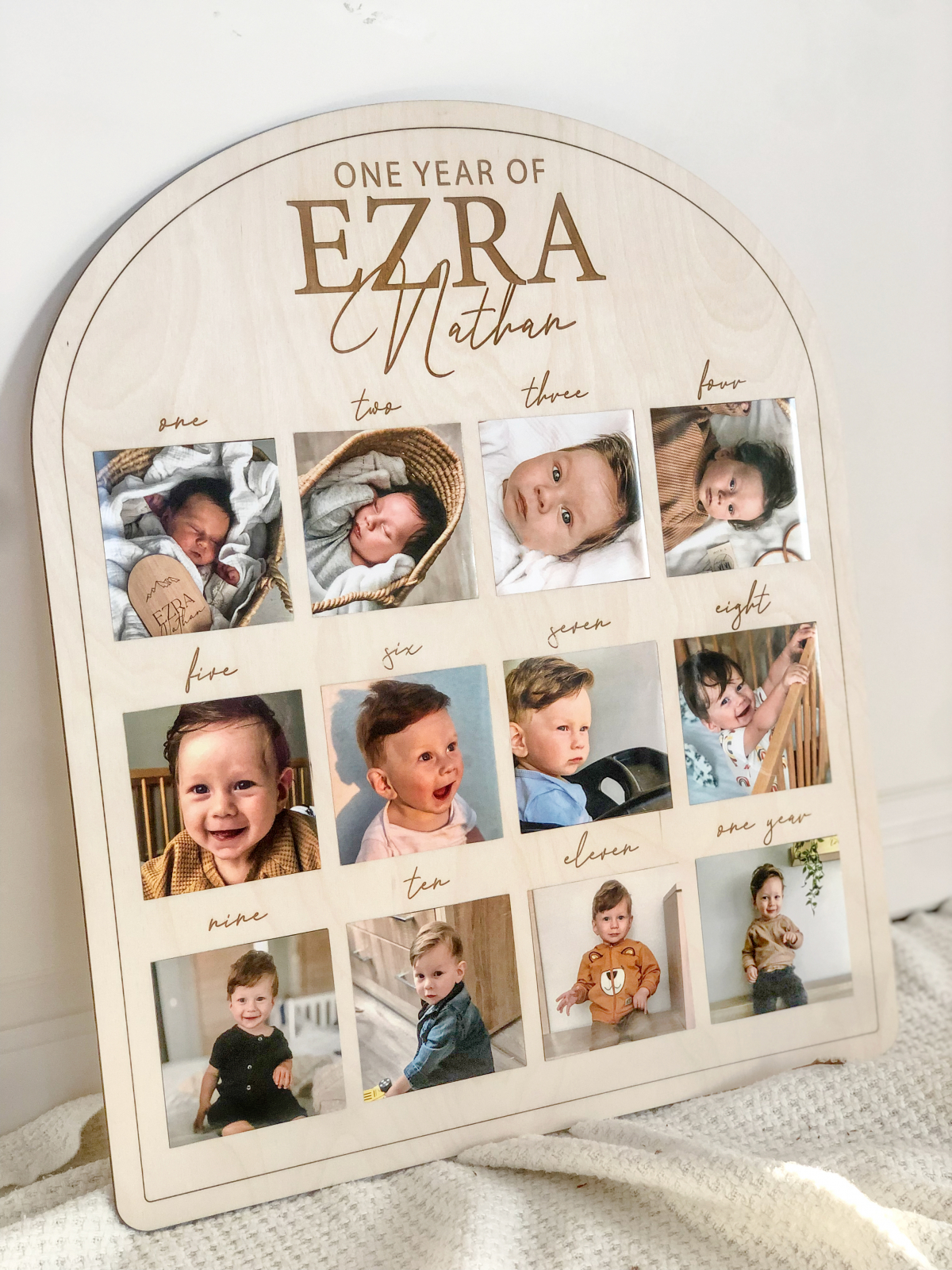 Rama foto Prima Aniversare engleza