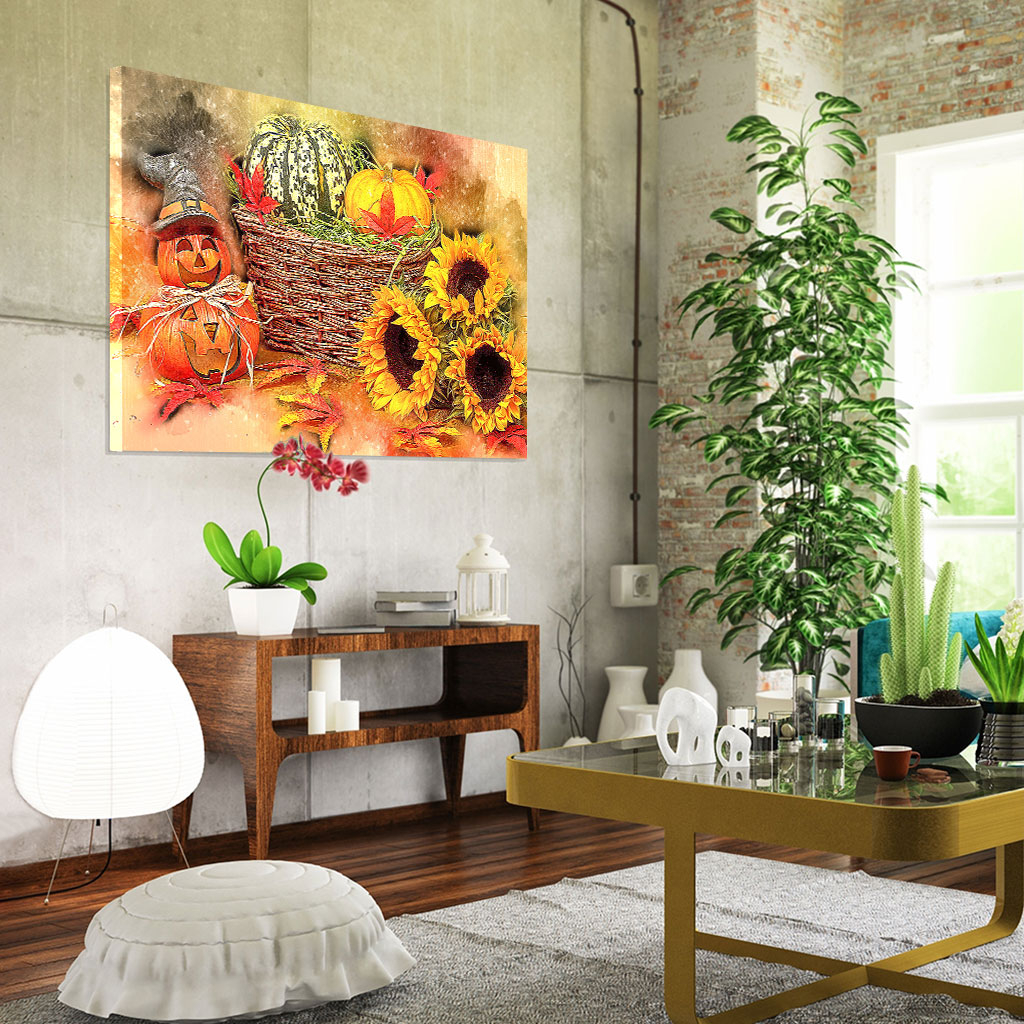 Tablou Canvas - Roadele toamnei