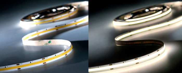 Banda Led Cob 320led M • 24v • 8w • 6000k • Ip66 • 760lm • Ra80 • 8 3mm