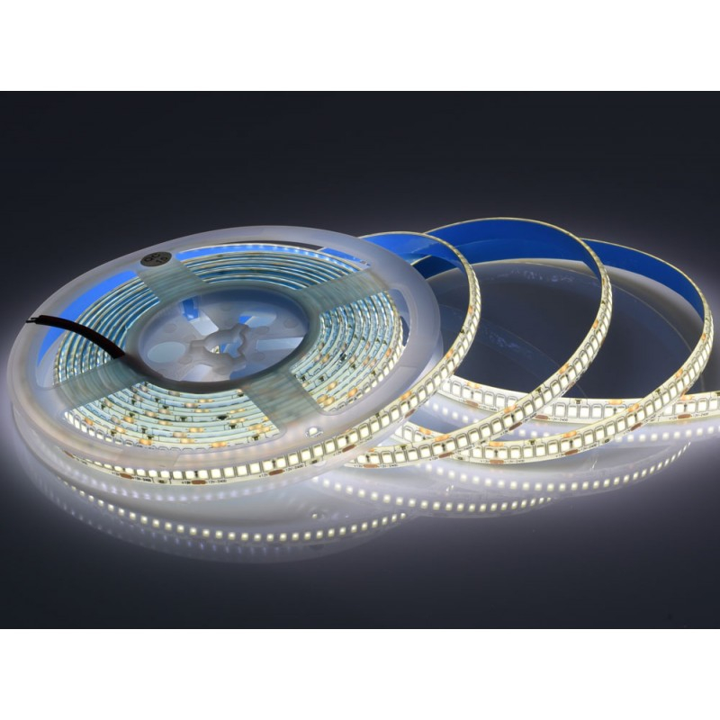 Banda Led 240led M • 12v • 13w • Ip65 • 1250 Lm M Alb Neutru Exterior