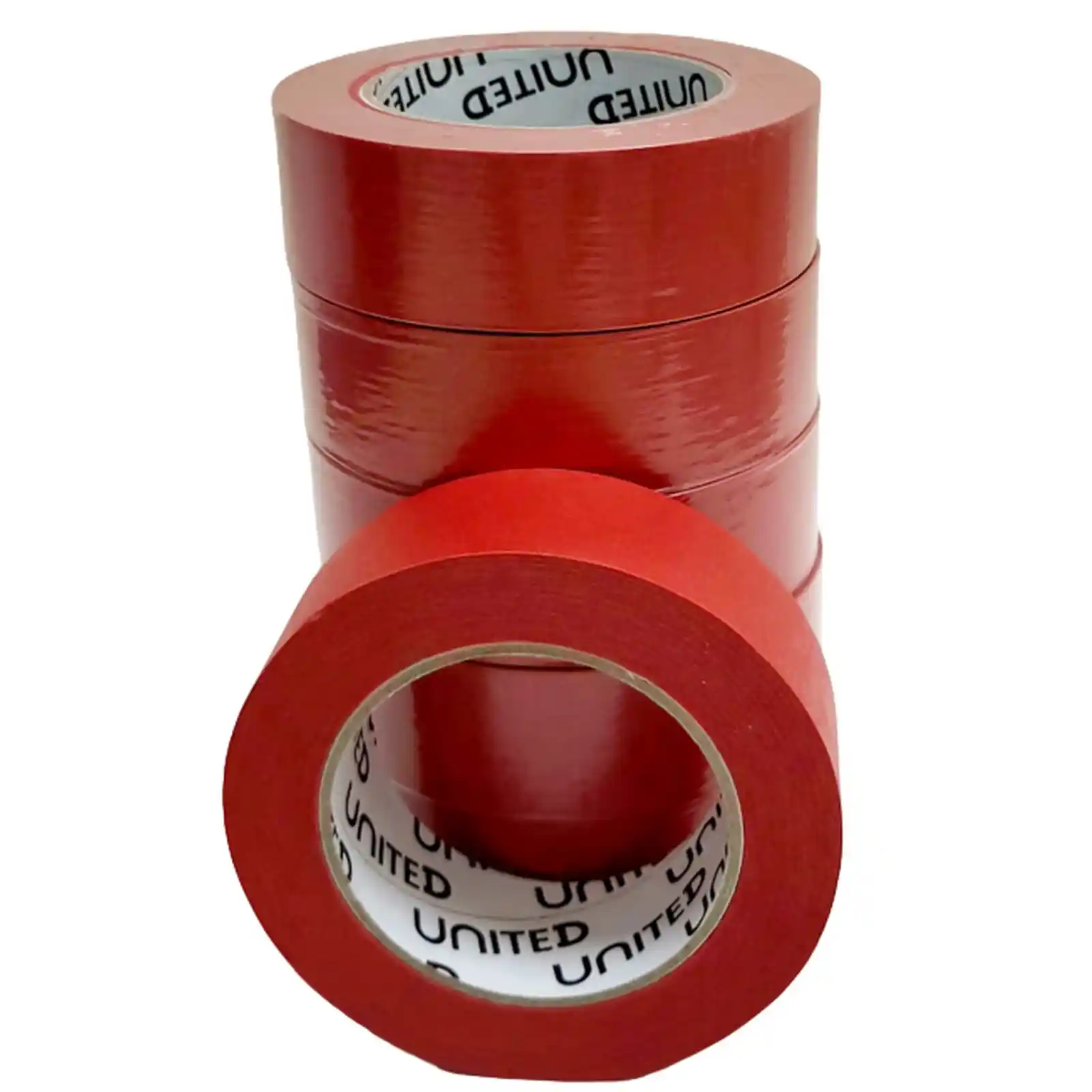 Set 6 benzi de mascare, Aqua Premium UNITED RED, 36mm x 50m ...