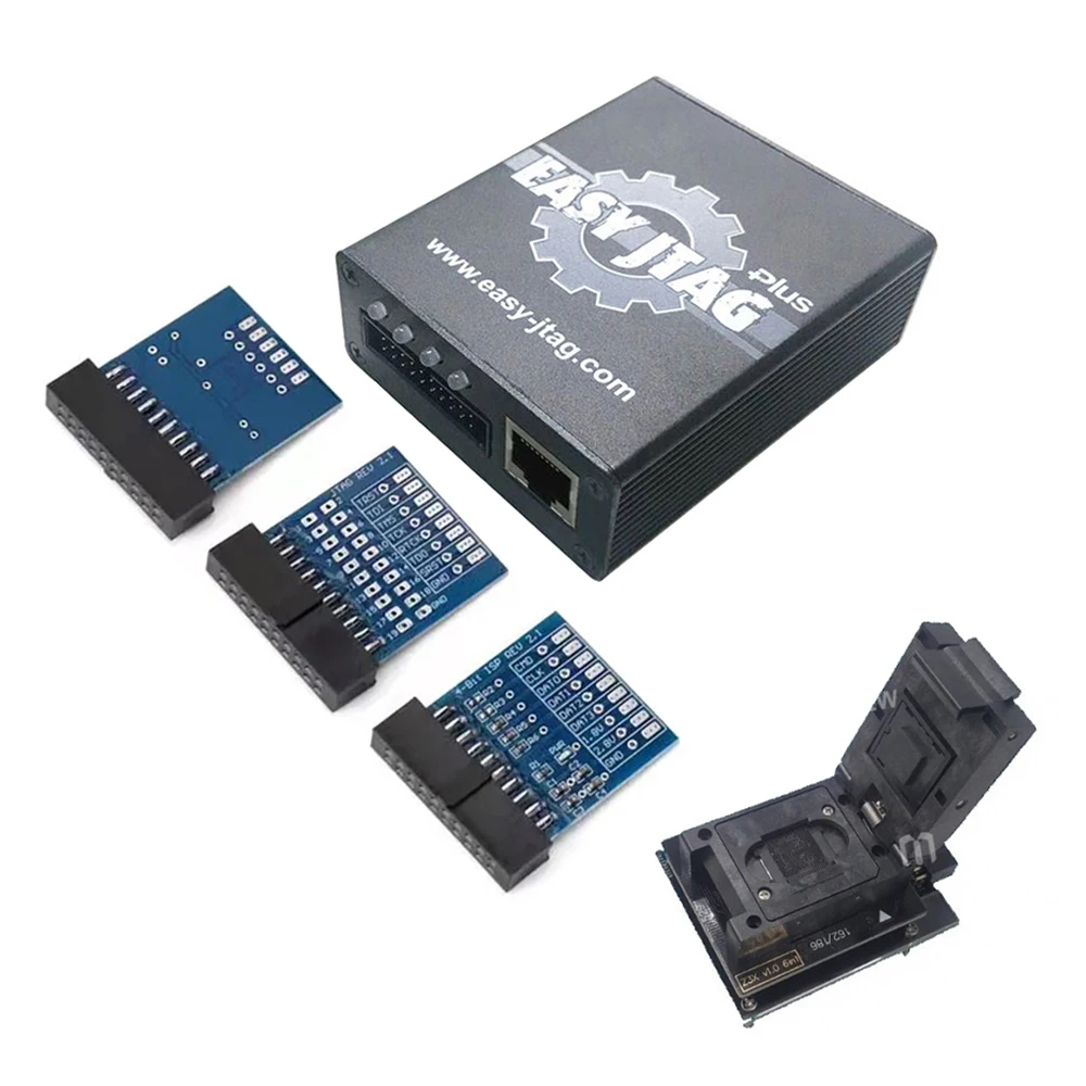 Z3x Easy JTAG Plus Box – Versiune Nr.1, completă cu eMMC Socket (Full ...