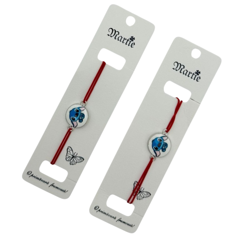 Bratara Martisor cu snur elastic reglabil, simbol cu figurina