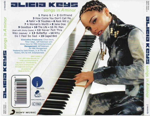 Alicia Keys - Songs In A Minor , (CD)