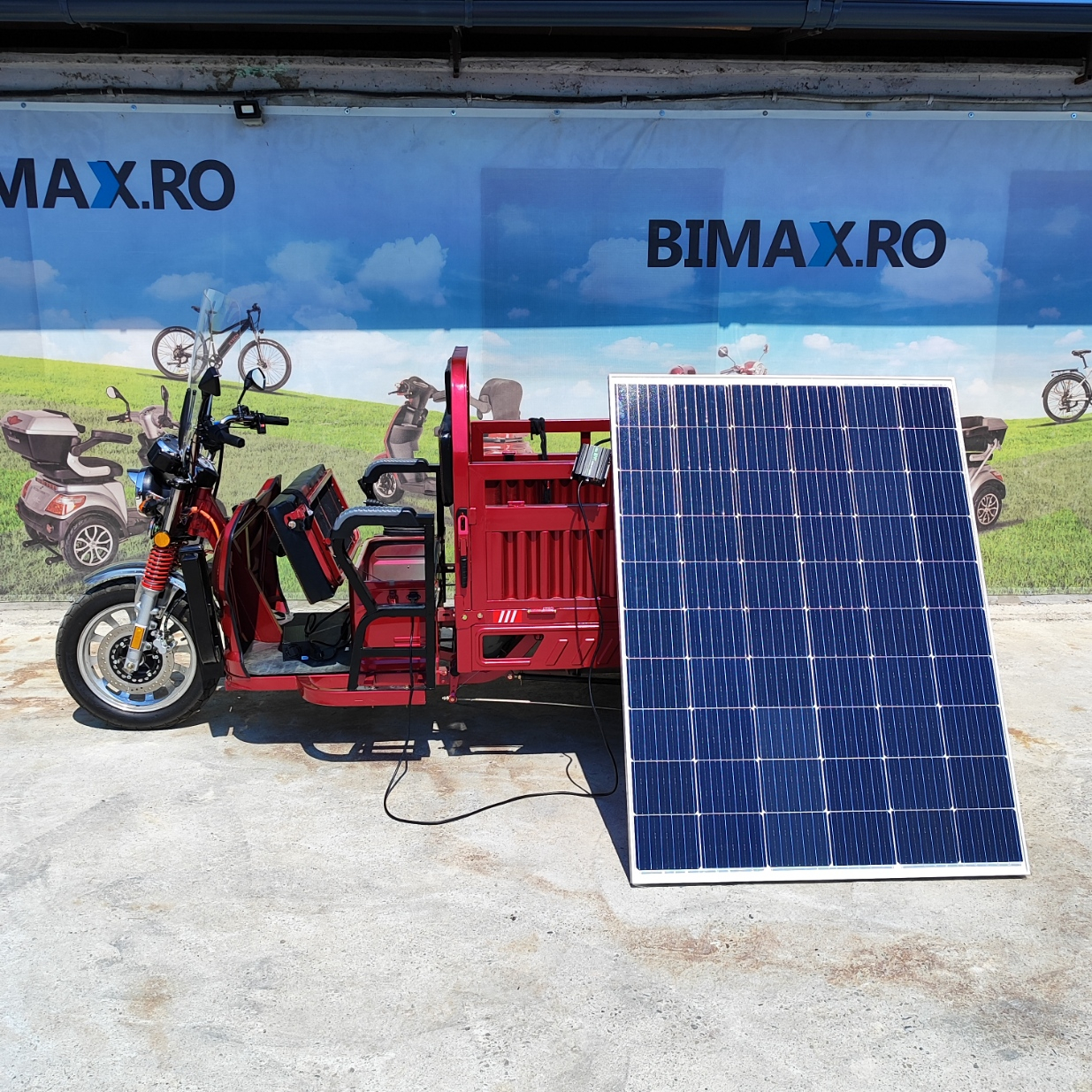 Kit Incarcare tricicluri electrice, Panou Solar+Incarcator Special ...