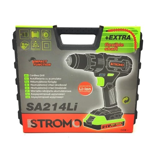 Autofilentanta cu 2 acumulatori Stromo SA214Li, 21 V