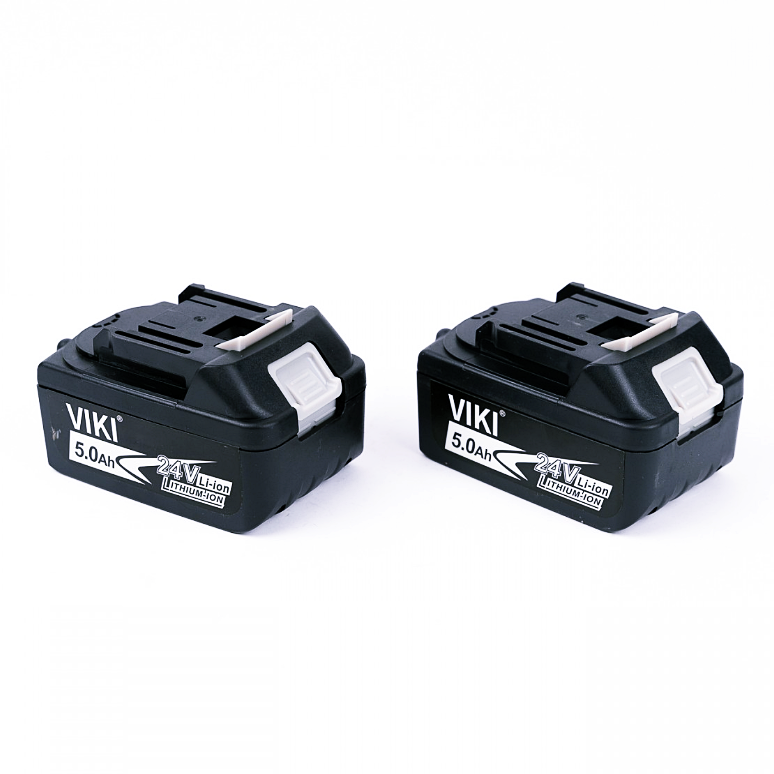 Mini fierastrau Viki, 2 acumulatori, 24V, 5Ah, 2 lame, 2 lanturi