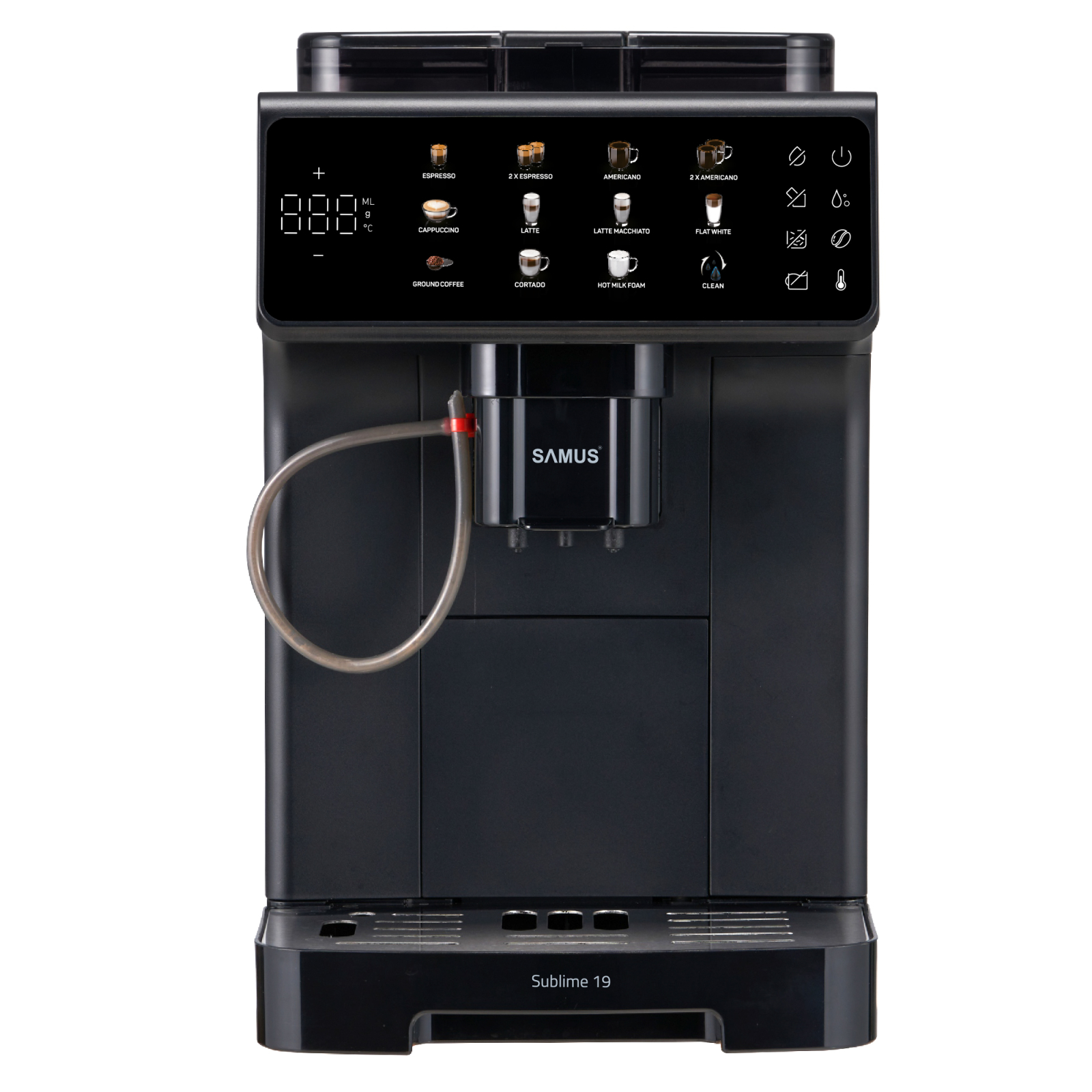 Espressor Samus Sublime 19, espressor automat, negru