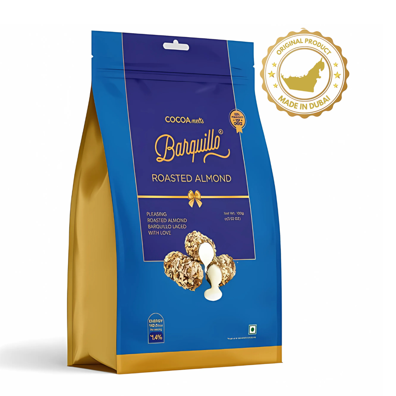 Praline Ciocolata Dubai, Alune Prajite, Cocoamelts, 100g