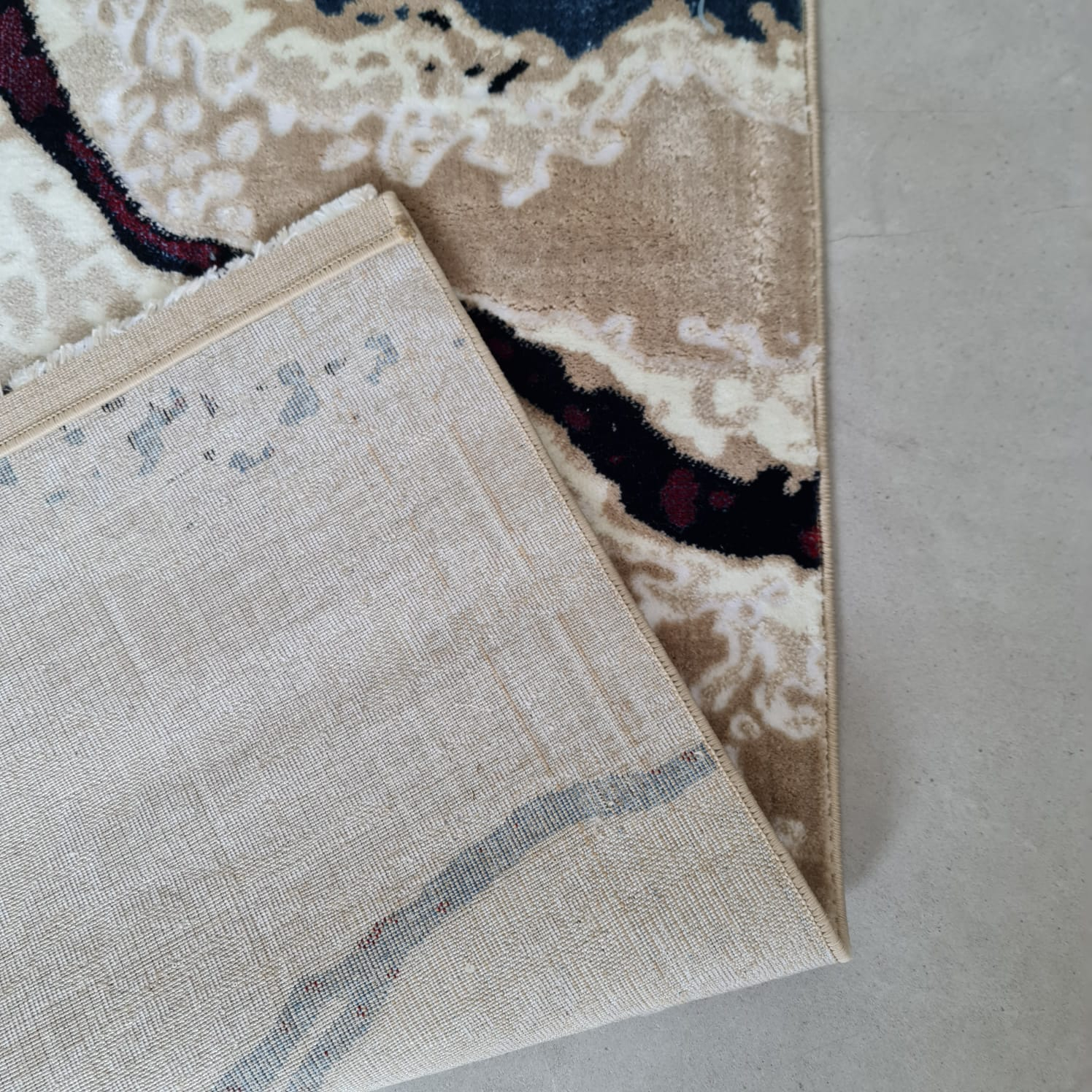 Covor living/dormitor modern Istanbul 0003A Rosu Crem