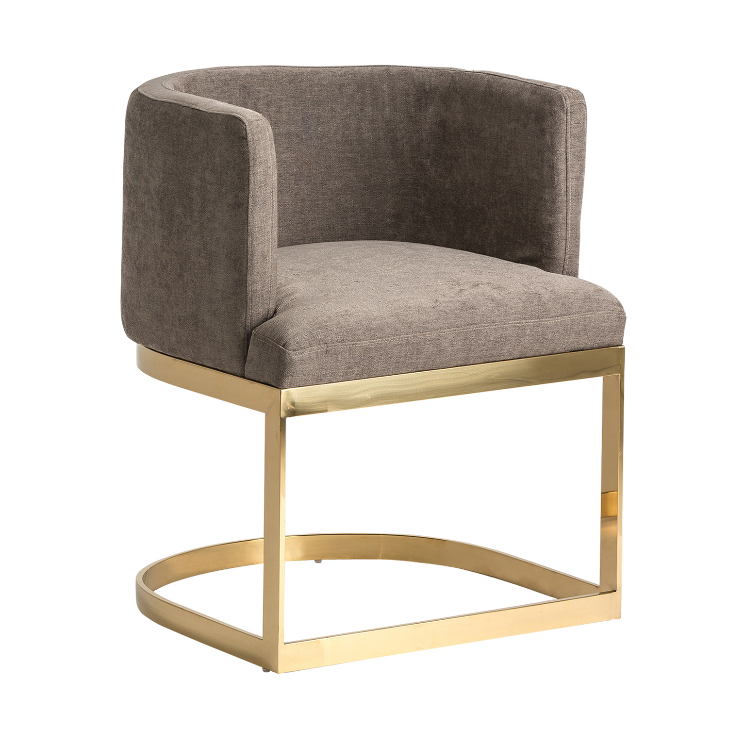 Scaun Art Deco gri si auriu | Scaune elegante dining
