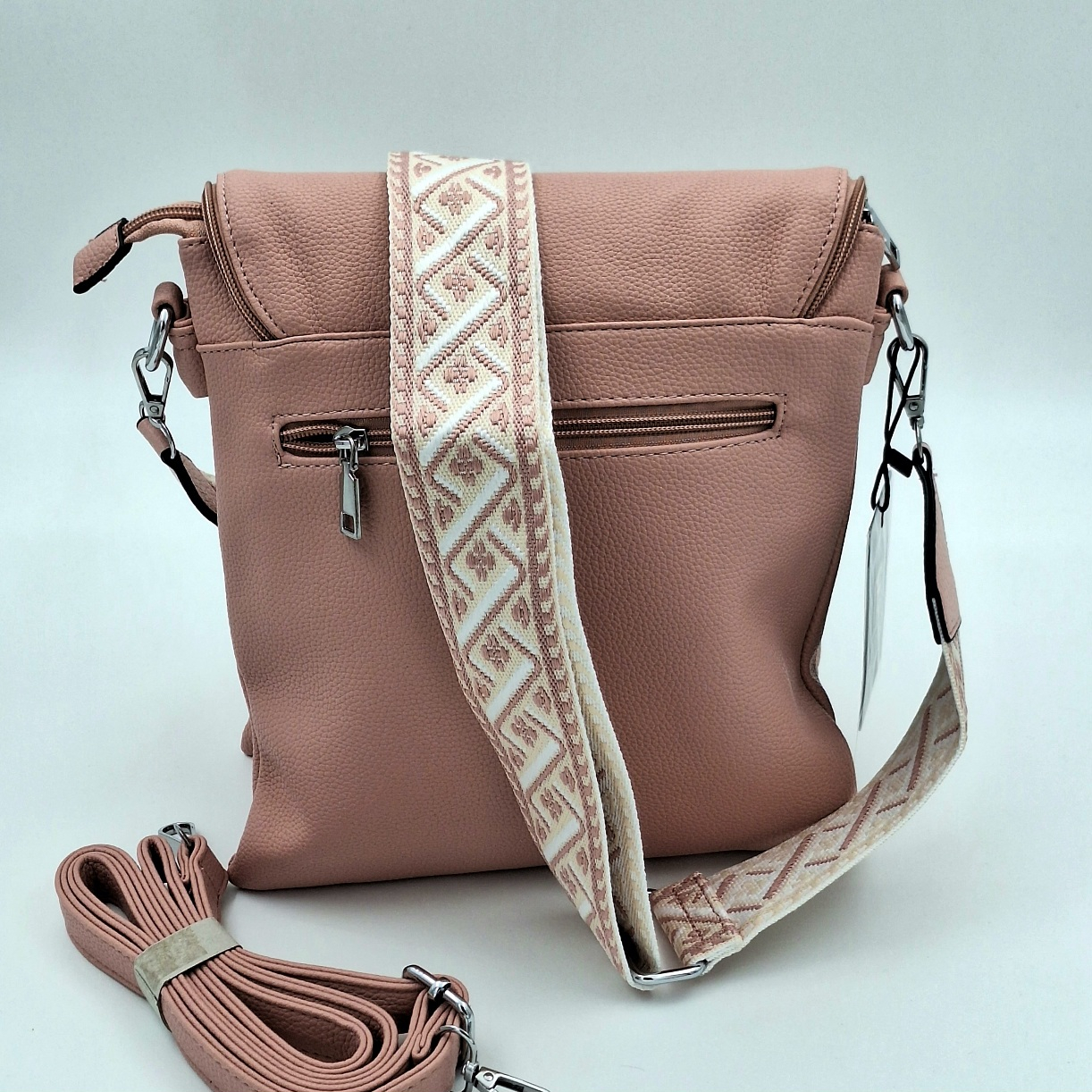 Geanta Dama , Curea Lata , Reglabila, Roz