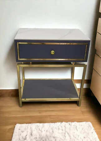 Noptiera A01 Gri - Design Modern și Elegant pentru Dormitor / www ...