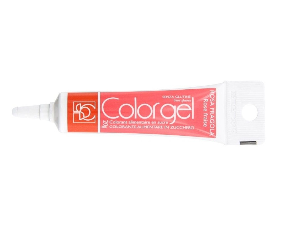 Colorant Alimentar Gel, Roz Capsuna Modecor 20 gr de la Modecor