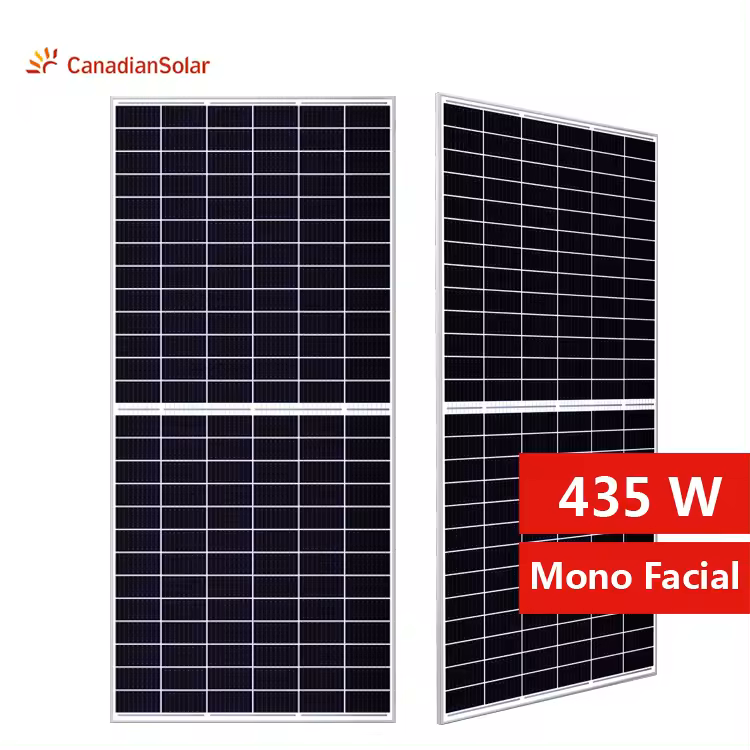 Panou solar Canadian Solar 435W cu rama neagra - CS6R-435T