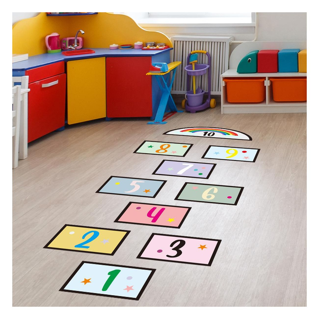 Joc pentru copii prescolari, Sotron Mini, din autocolant autoadeziv ...