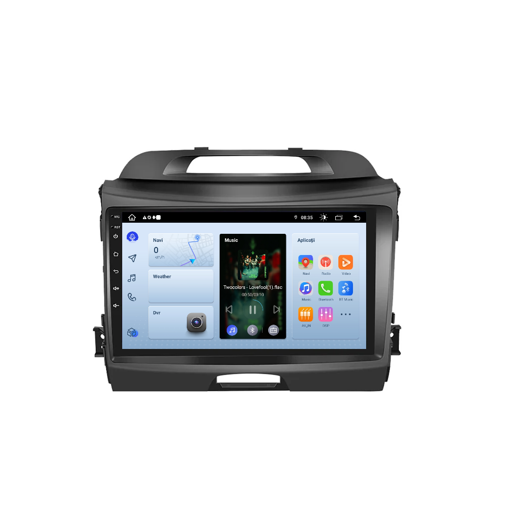 Navigatie Kia Sportage (2010-2016), cu Android 12, 4GB 64GB, SIM 4G ...