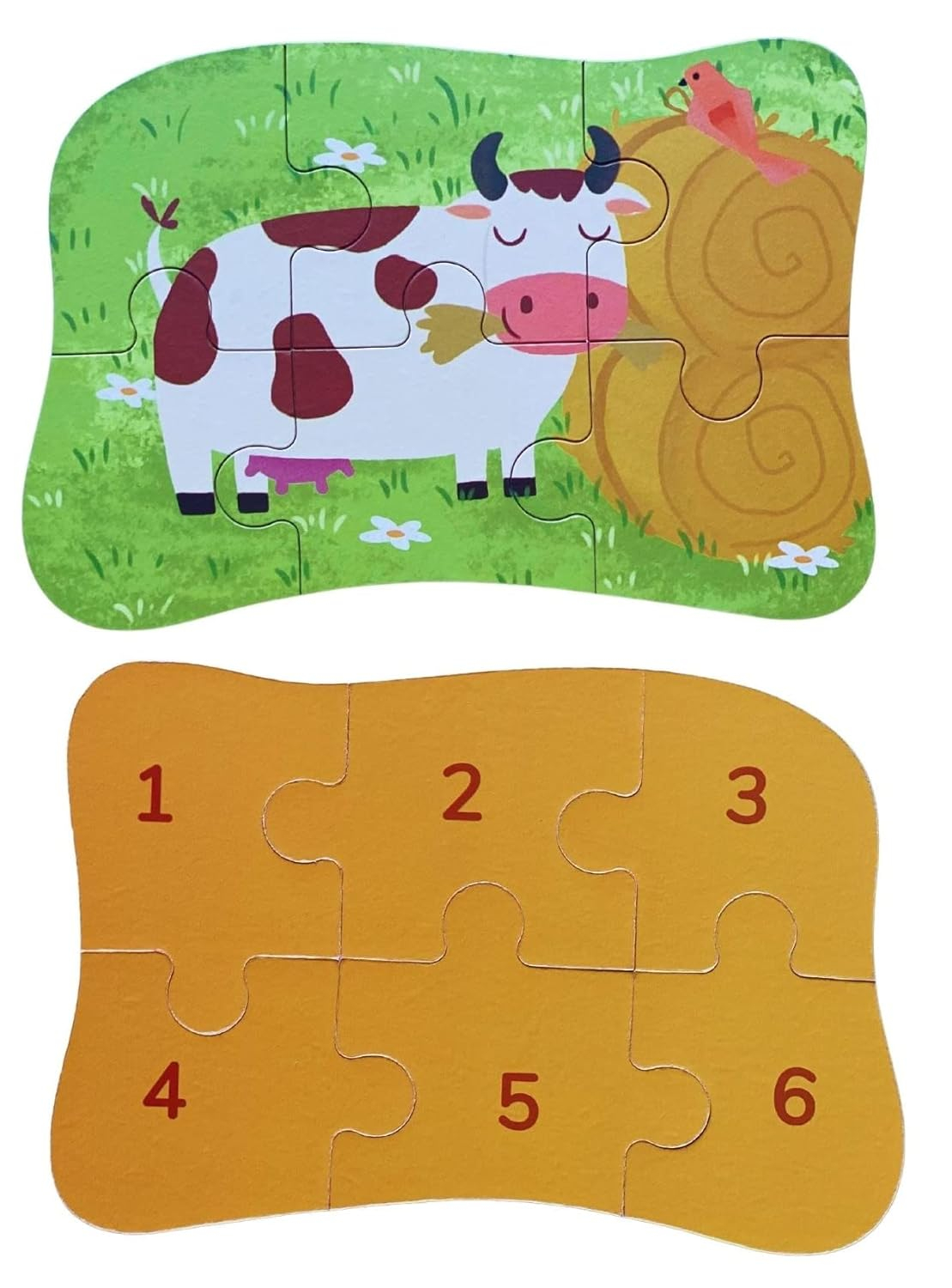 Pachet 3 Seturi de cate 5 Puzzles pentru incepatori, Diferite Nivele de ...