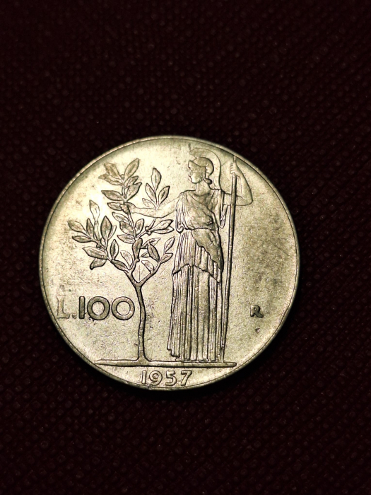 Italia 100 lire 1957